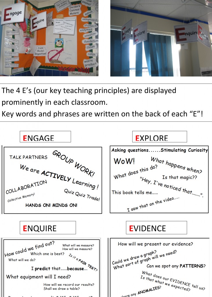 Robert Wilkinson Primary Academy » The Four E’s