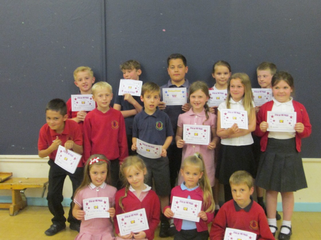 Robert Wilkinson Primary Academy » Stars of the Week – 08/06/2018